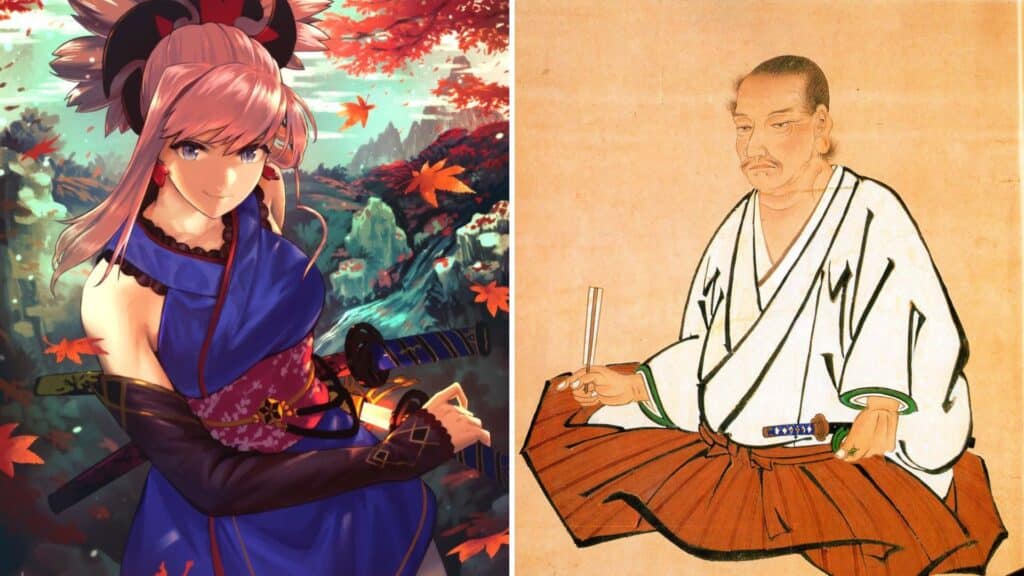 Anime characters that are based on real historical figures