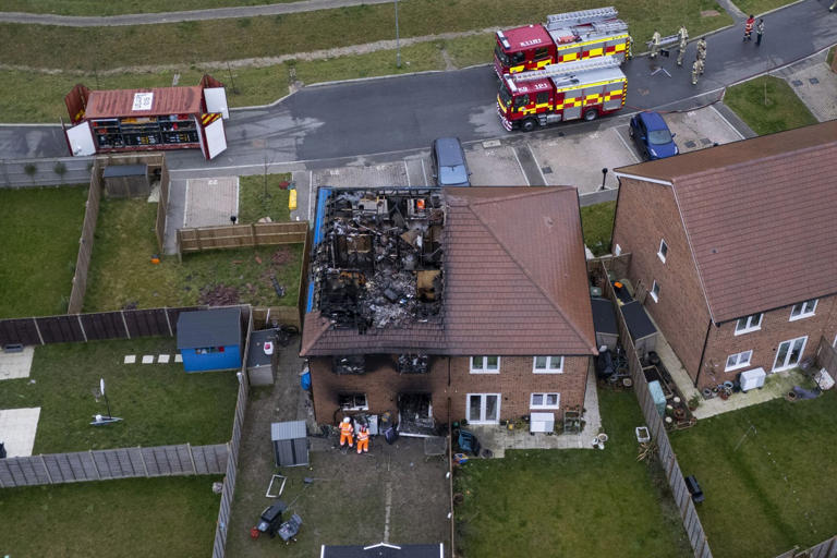 Remaining hotspots extinguished at scene of house fire that killed ...