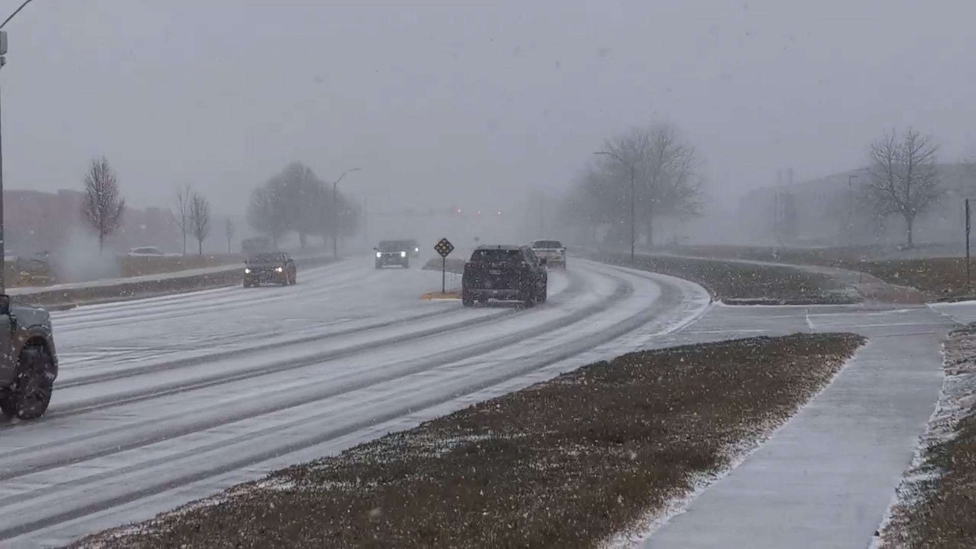 Blizzard brings whiteout conditions and deep snow to the Midwest