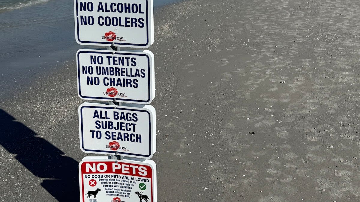 Florida’s beach battles. Bickering and brouhahas over boundaries | Column