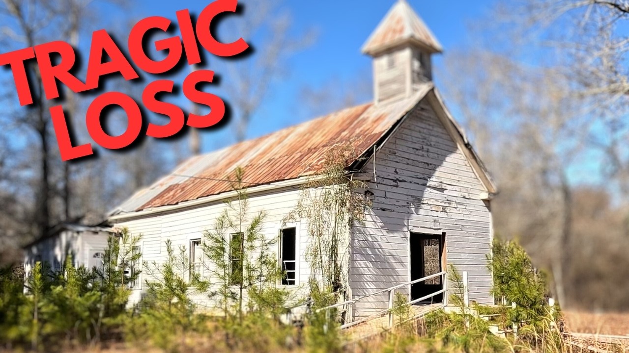 Heartbreaking discovery at an abandoned church site