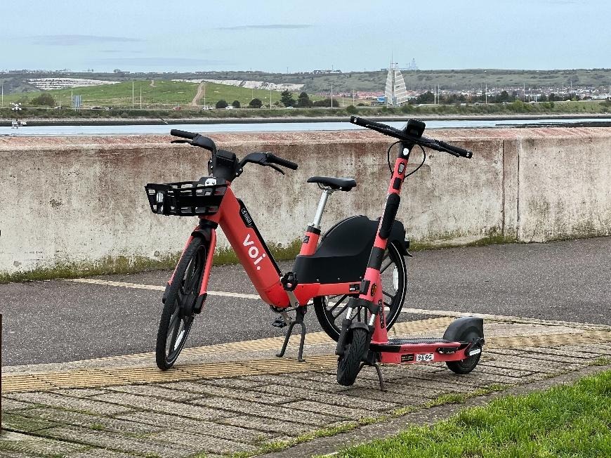 We're delighted - Voi e-bike and scooters used 1.69 million times in ...