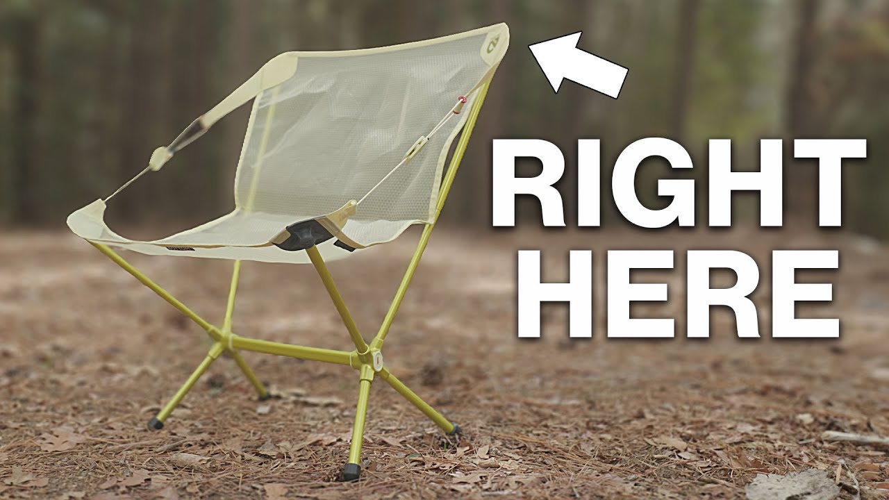 The new king of camp chairs has a big problem