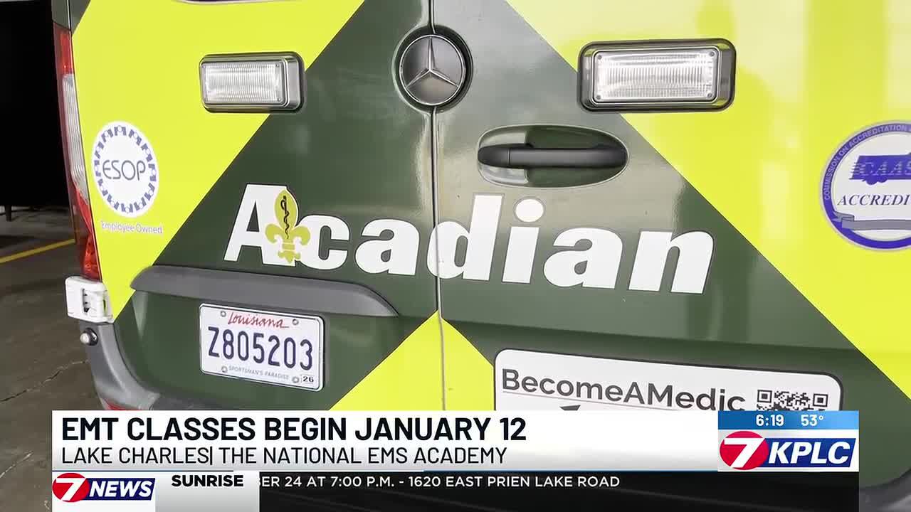 National EMS Academy holding first class of 2026 in January