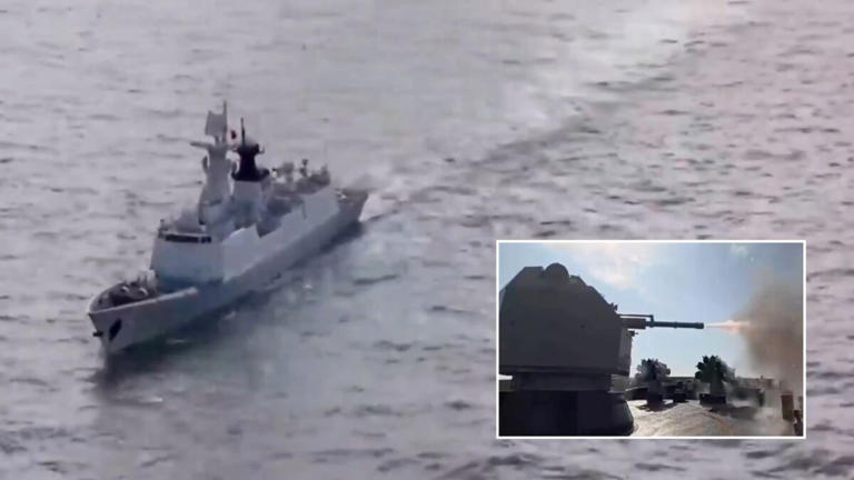 Chinese war games rehearse Taiwan blockade in 'warning' against ...