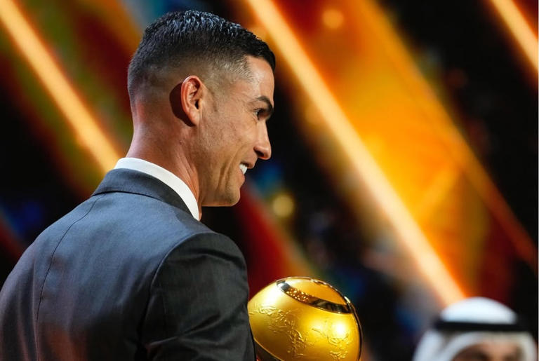 Cristiano Ronaldo presenta el Globe Sports Award