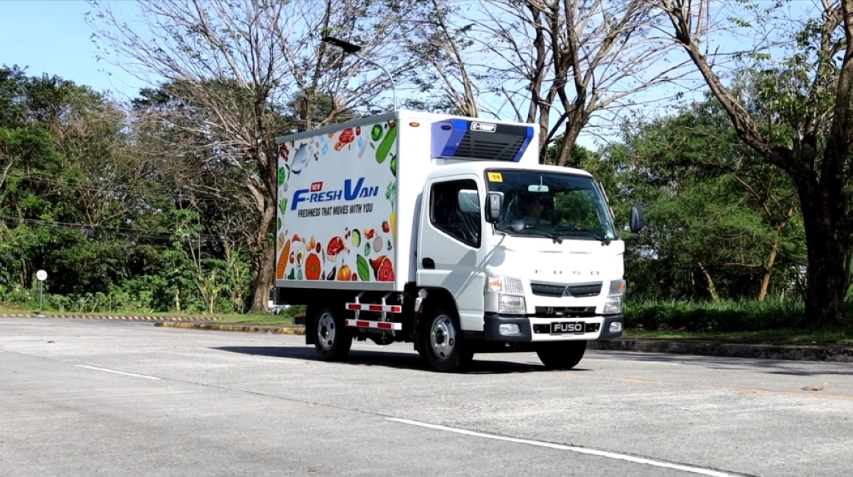 Centro and Fuso launch F-resh refrigerated van in the Philippines