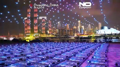 Así controlan en China miles de drones con un solo ordenador