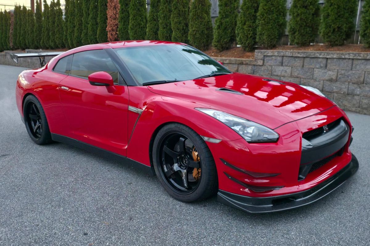 This single-owner 2009 Nissan GT-R has 21K miles and track upgrades