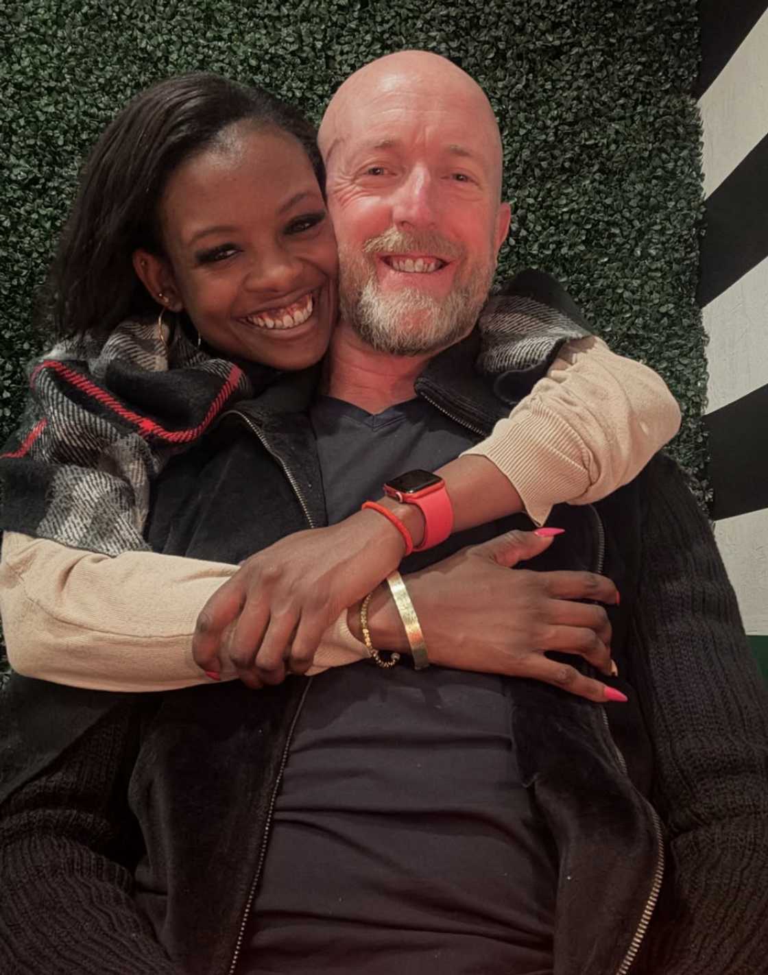 See this new picture of Matthew Booth and Bongani Mthombeni