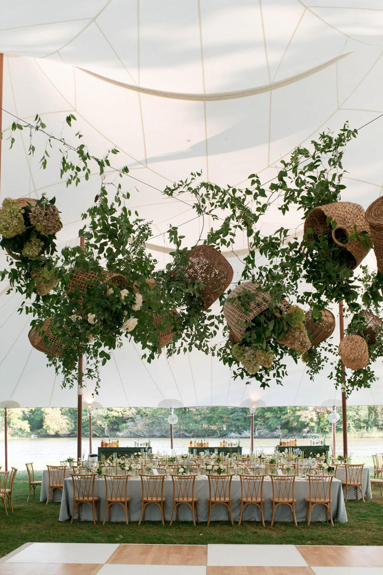 A nautical, “coastal-whimsy”-themed wedding on the Eastern Shore