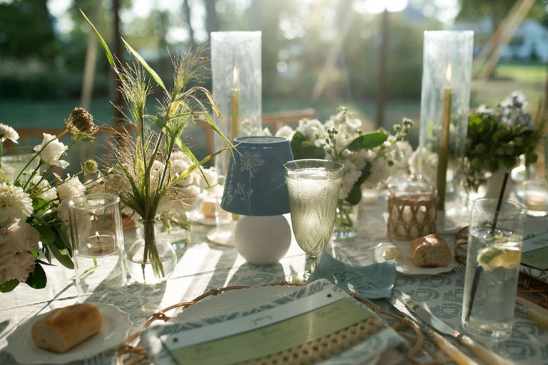 A nautical, “coastal-whimsy”-themed wedding on the Eastern Shore