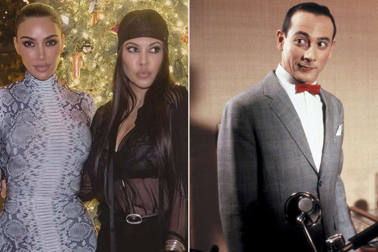 Kim Kardashian surprises sister Kourtney with Pee-wee Herman's bicycle ...