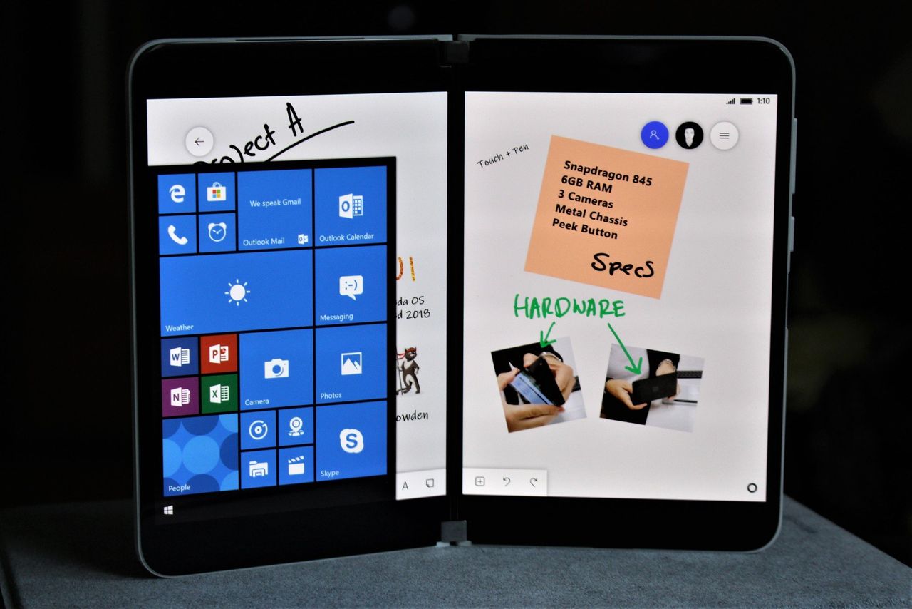 You can now try Microsoft's dual-screen Windows Phone OS on a Surface Duo