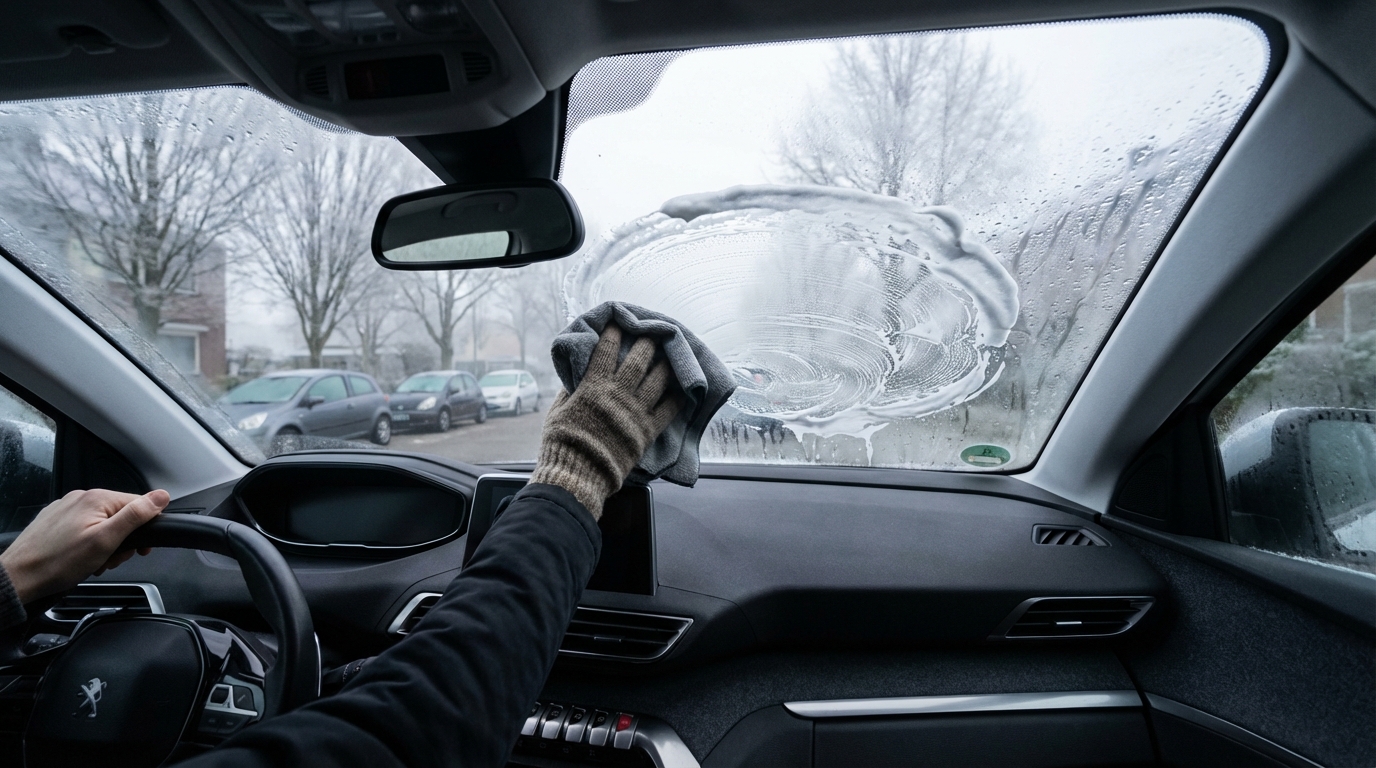 Pare-brise bouché par la buée : ce produit de salle de bains pas cher ...