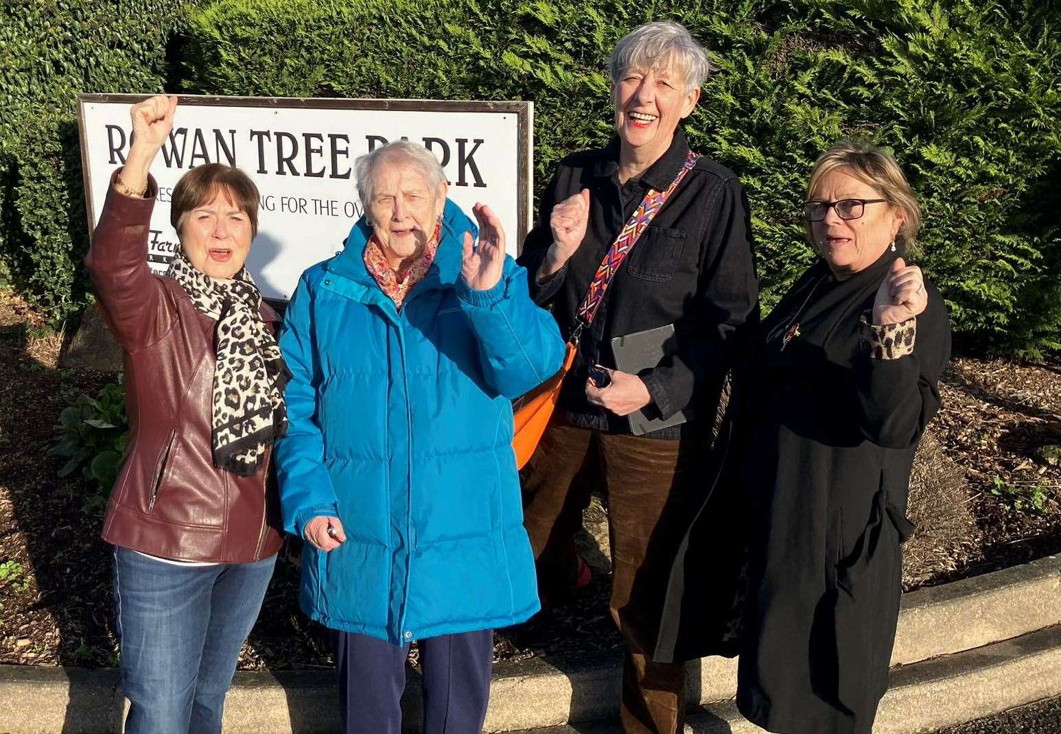 Residents in Rowan Tree Park, Church Lane, Whitstable, receive £28,000 ...