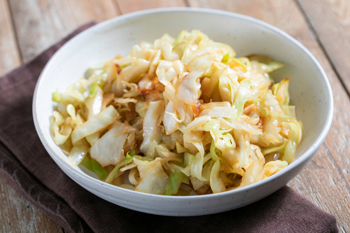 Sautéed cabbage