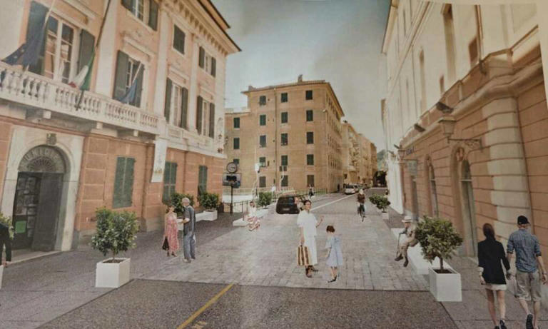 Camogli: da piazza Matteotti a via XX Settembre, i progetti