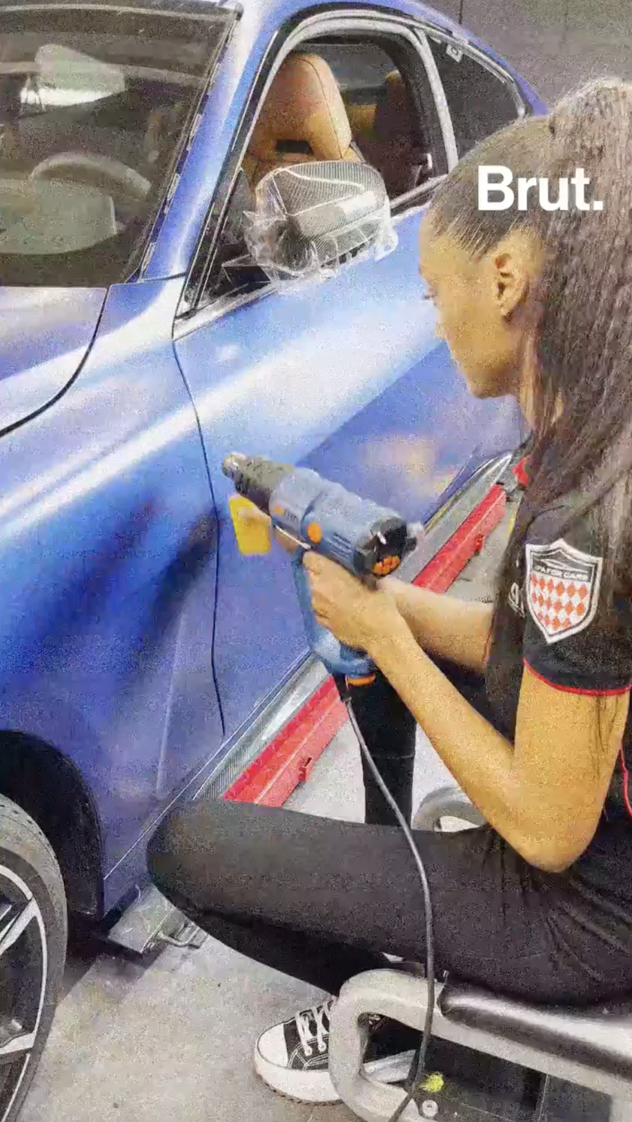 Brut a retrouvé Morgane, spécialiste covering