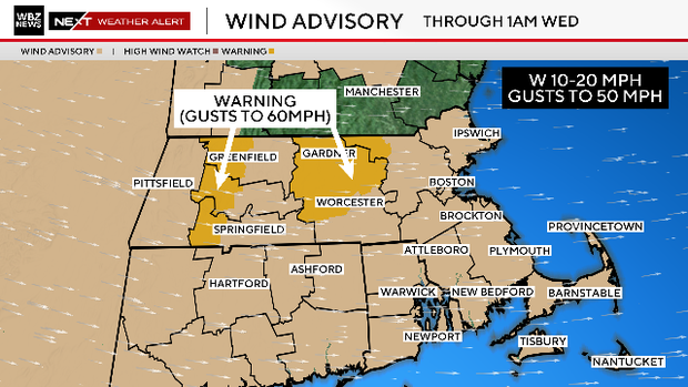 Damaging wind could cause power outages in parts of Massachusetts ...