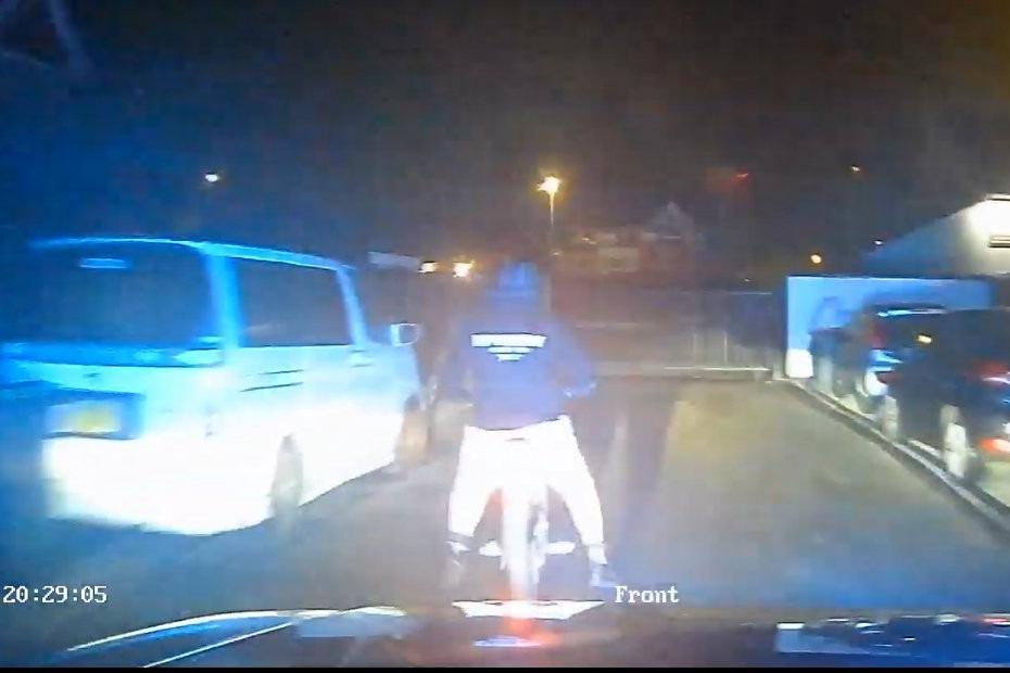 Electric motorcycle seized by police after pursuit in Ashfield