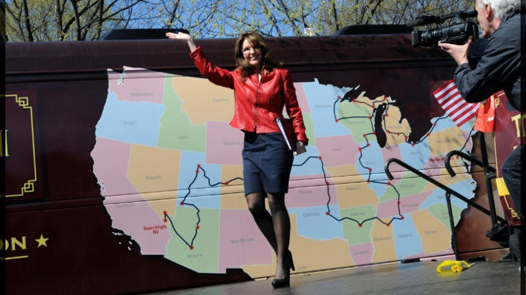 Sarah Palin's style transformation since leaving office in 2009