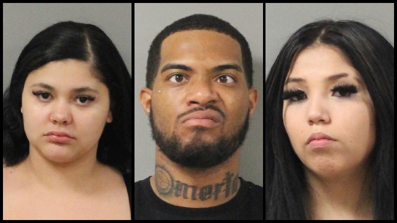 3 charged with robbing man at knifepoint in Twin River hotel room
