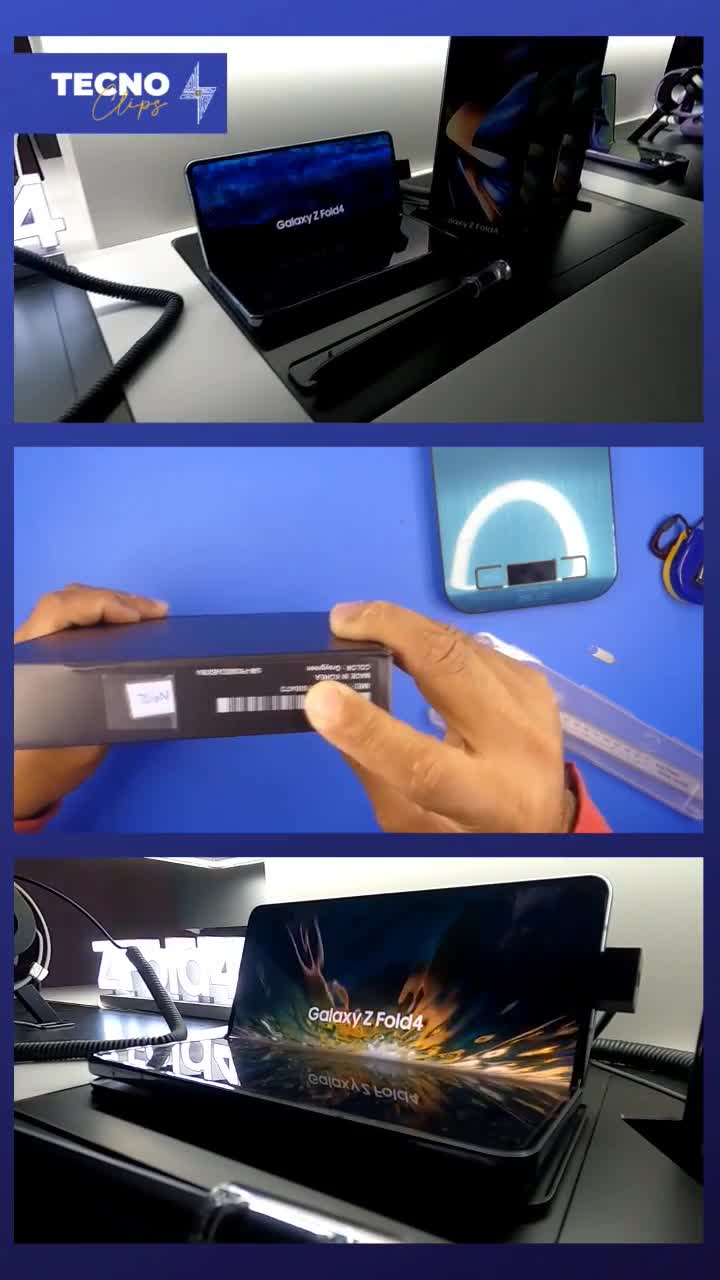 Samsung galaxy z fold 4 ¿Cuánto pesa?, ¿Cuánto mide?, ¿Que accesorios ...