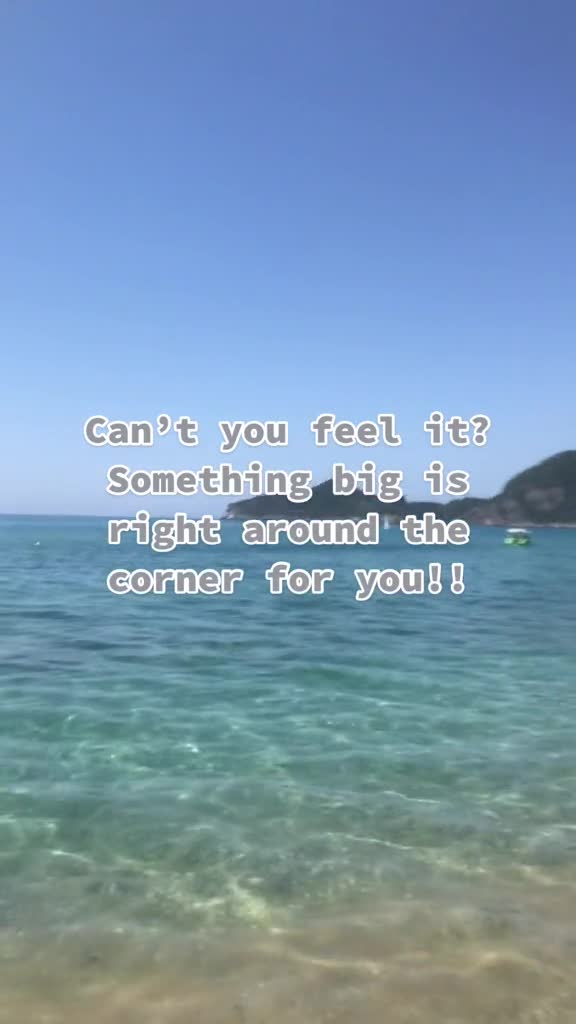 Feel the excitement: Something big is coming your way!