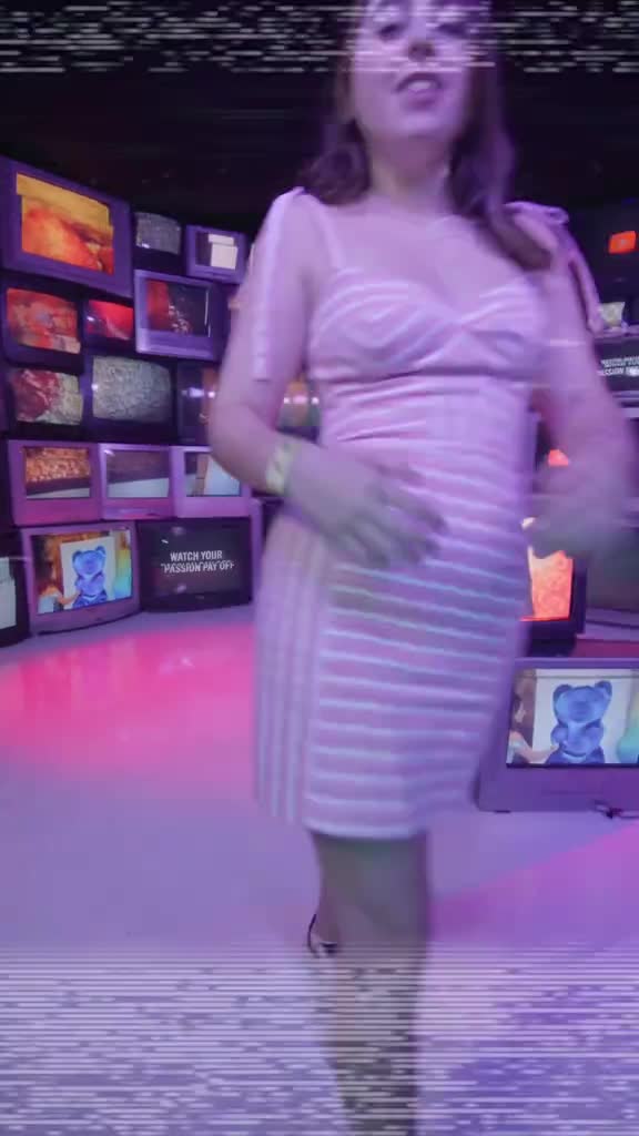 I stepped inside a room full of TVs and turned it into a stage