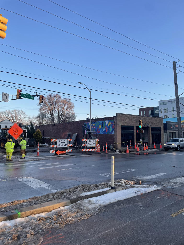 Early start to Fountain Square drainage work catches business owners ...