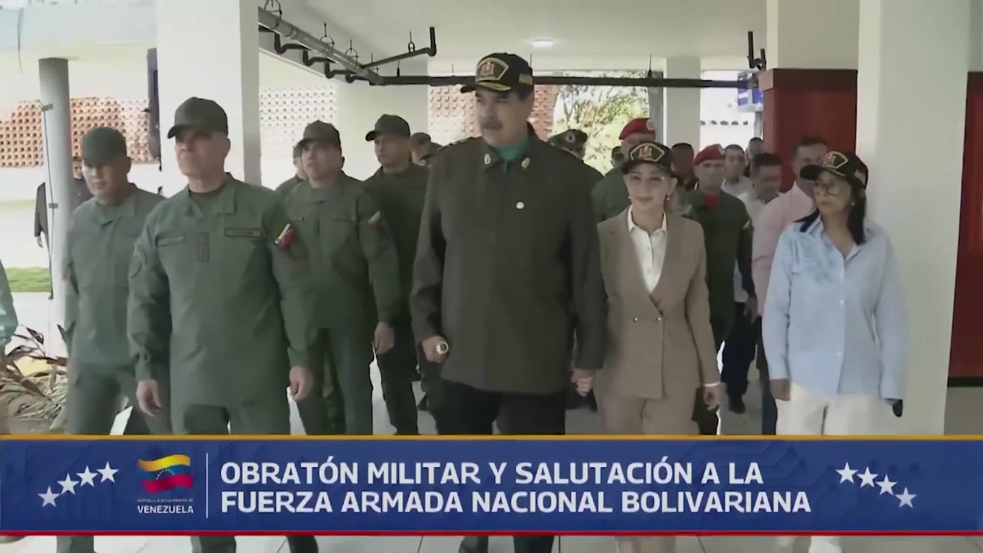 Maduro presume de ejército invencible ante Trump