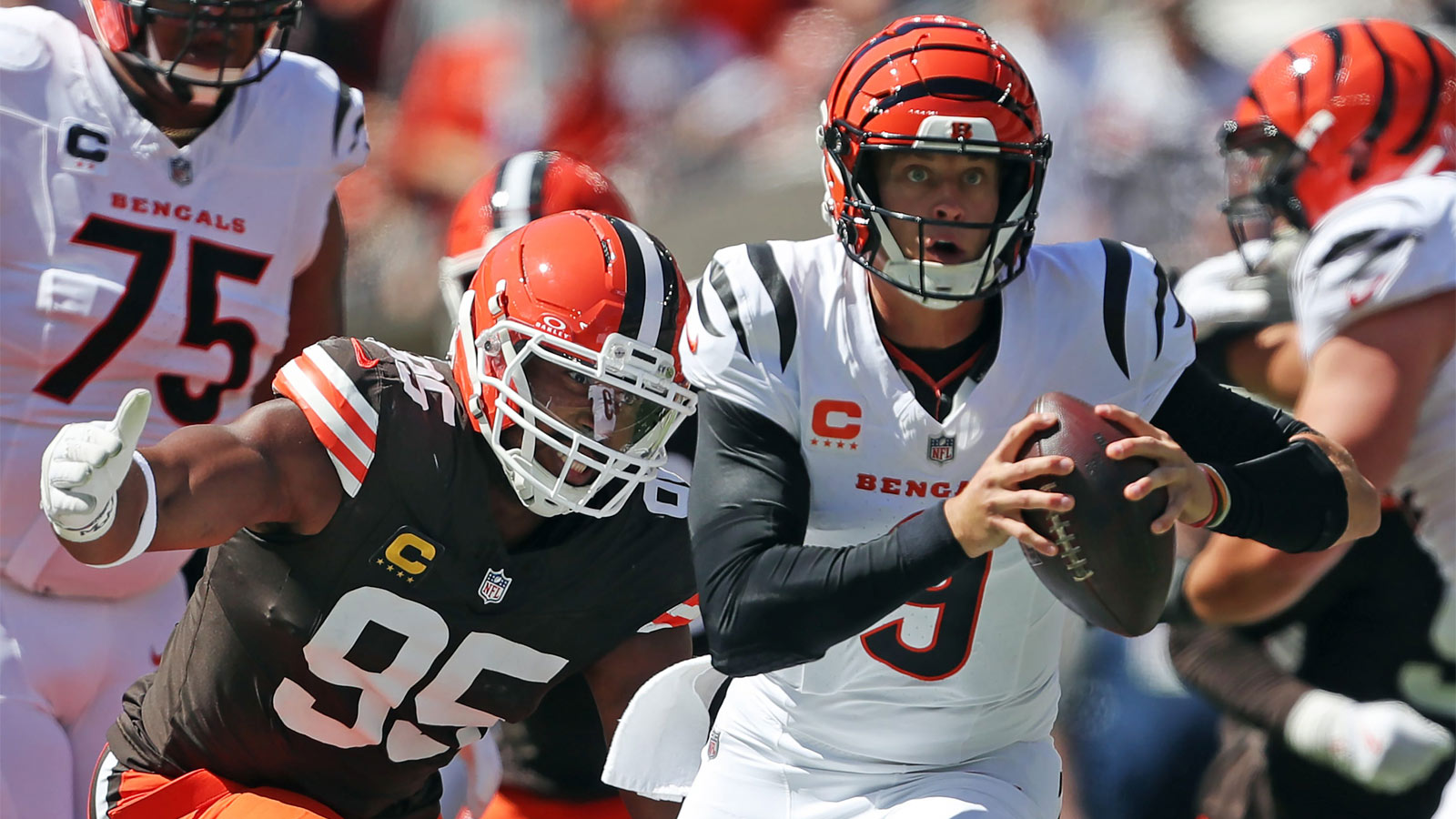 Bengals’ Zac Taylor calls Myles Garrett the best player in the NFL ...