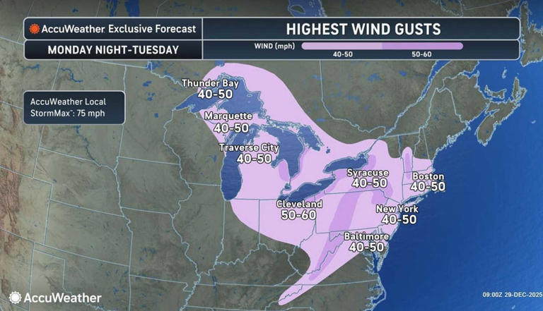 Power outage risk as strong cold front with damaging winds follows ...
