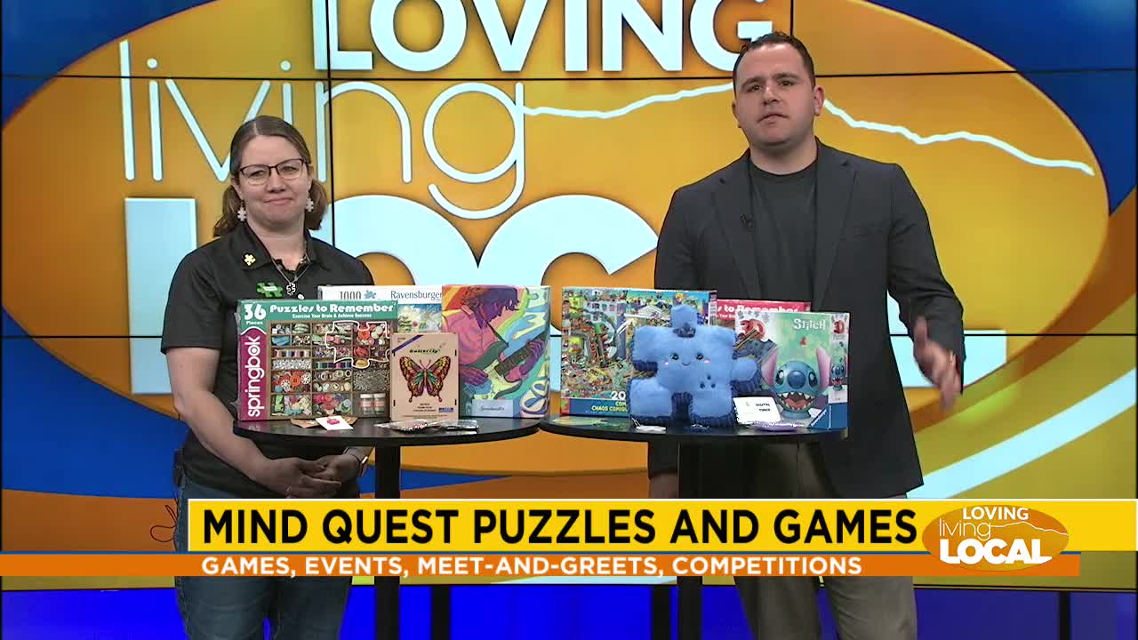 Mind quest puzzles and games - Loving living local