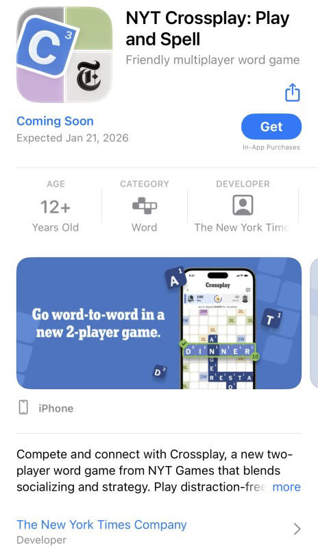 The New York Times is releasing new game ‘Crossplay’—here’s how to get ...