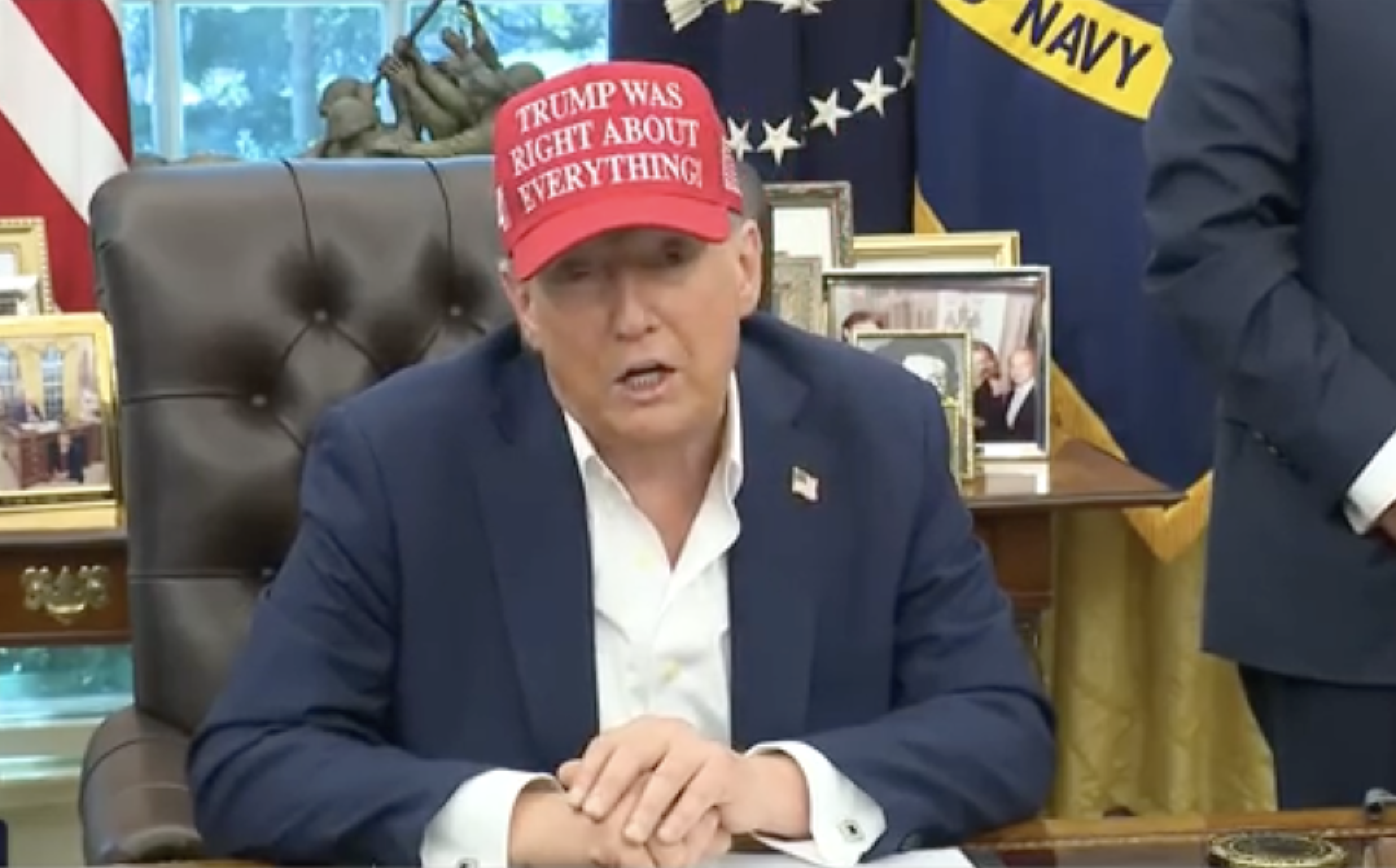 'I can't tell you how much that gold costs': Trump slips up, admits he ...