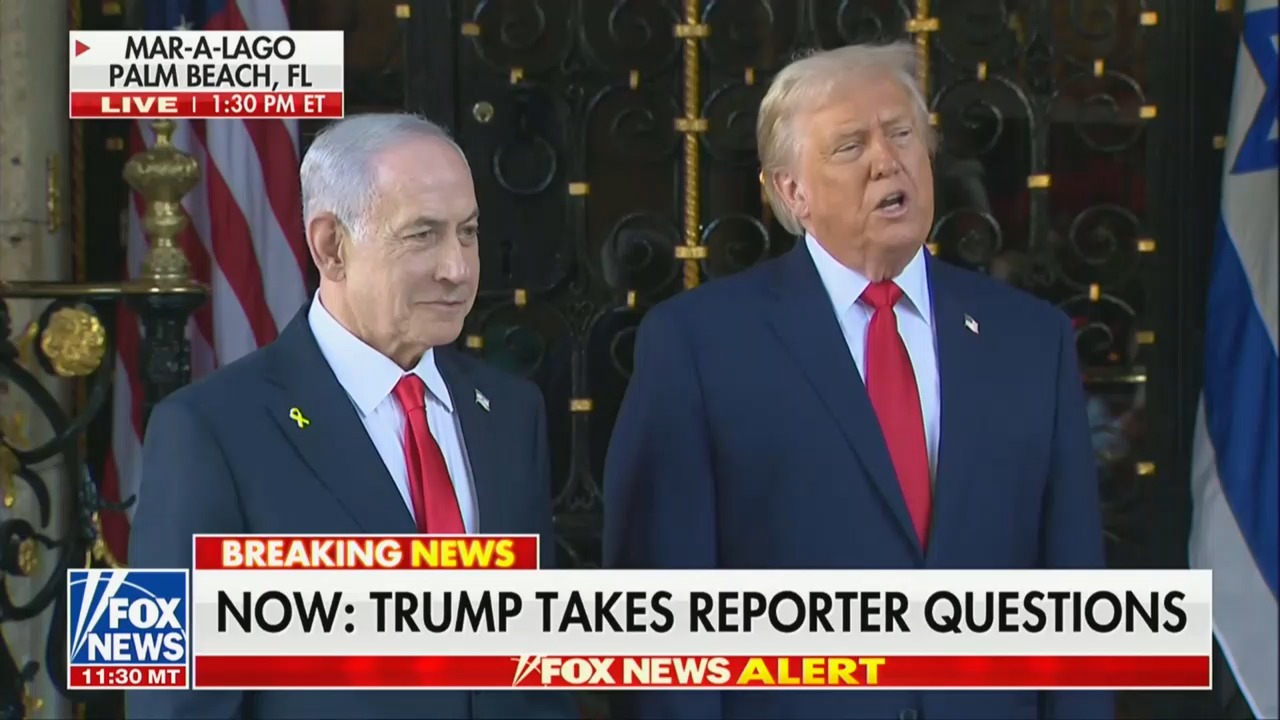 He's done a phenomenal job! Trump showers Netanyahu with praise amid ...