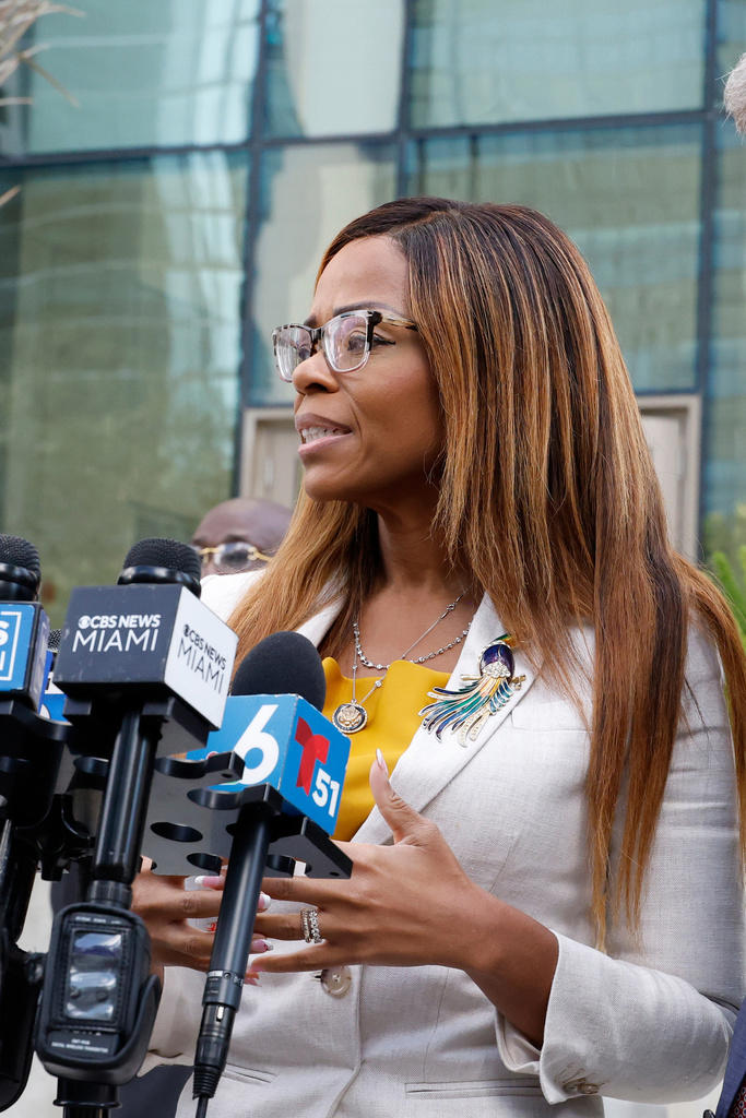 Florida congresswoman accused of stealing COVID funds maintains innocence