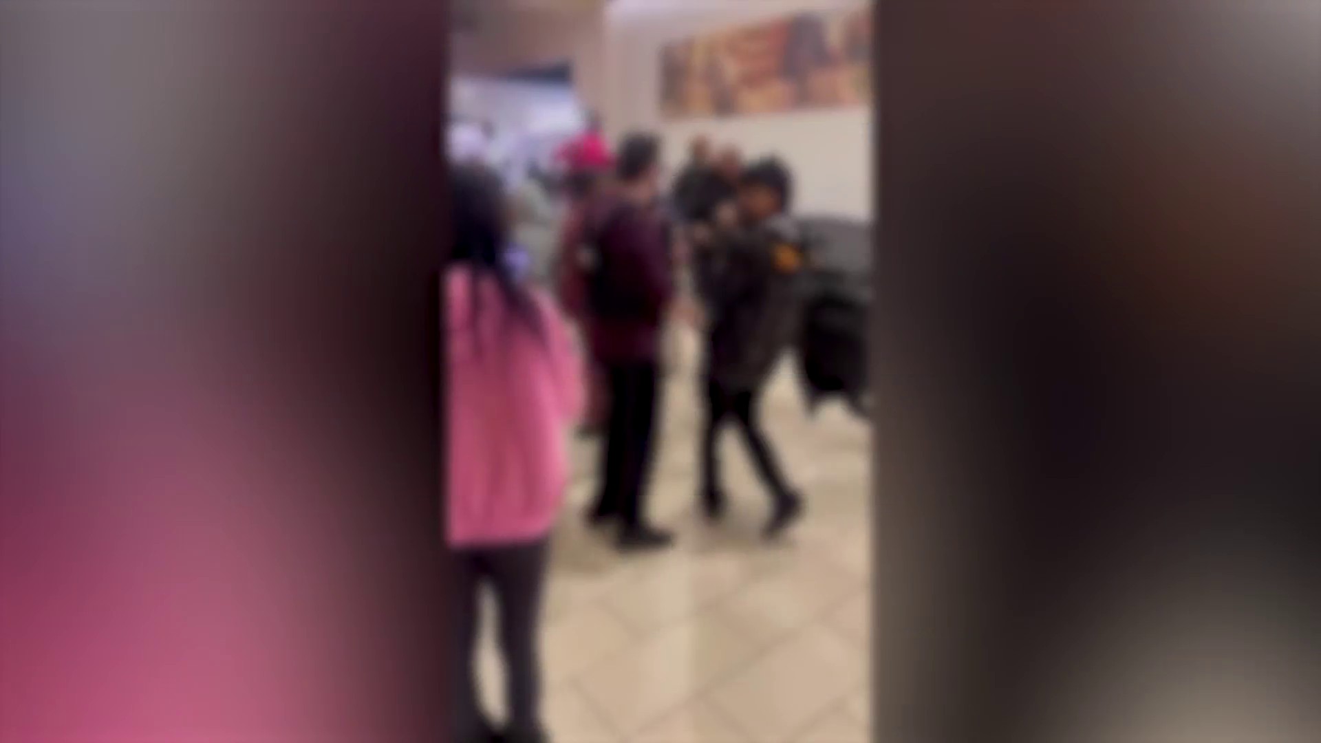 Videos captan pelea caótica entre adolescentes en un centro comercial ...