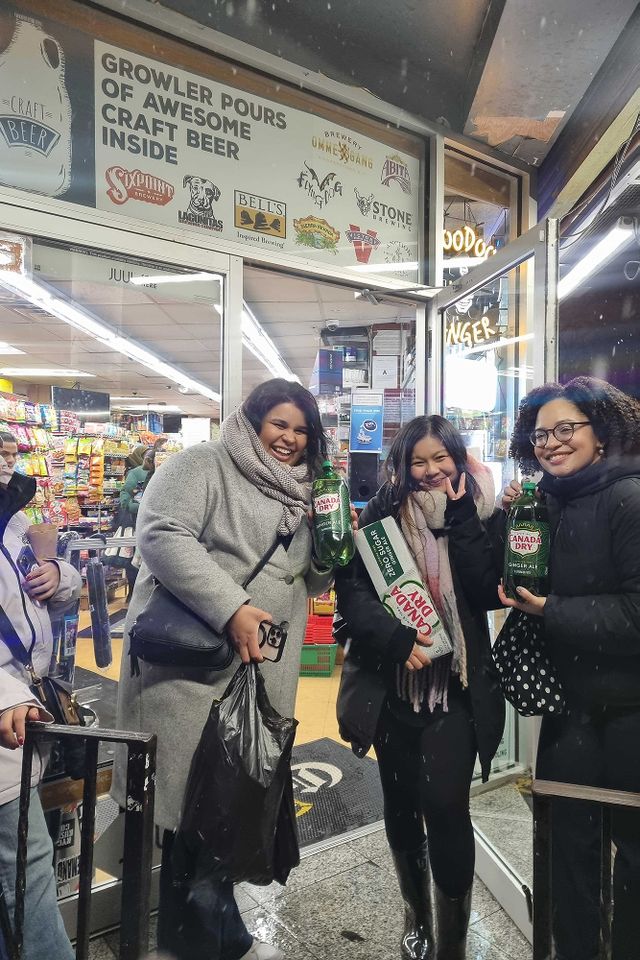 After 'heated rivalry' fans are turned away from a local bar, a stranger welcomes them into his ...