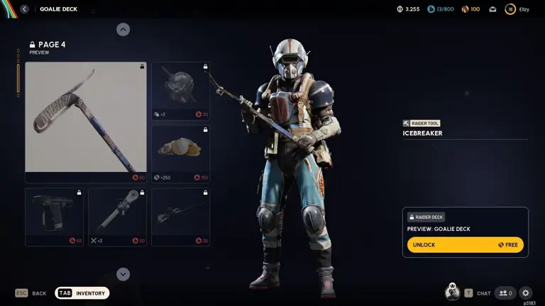 ARC Raiders launches permanent hockey-themed goalie raider deck