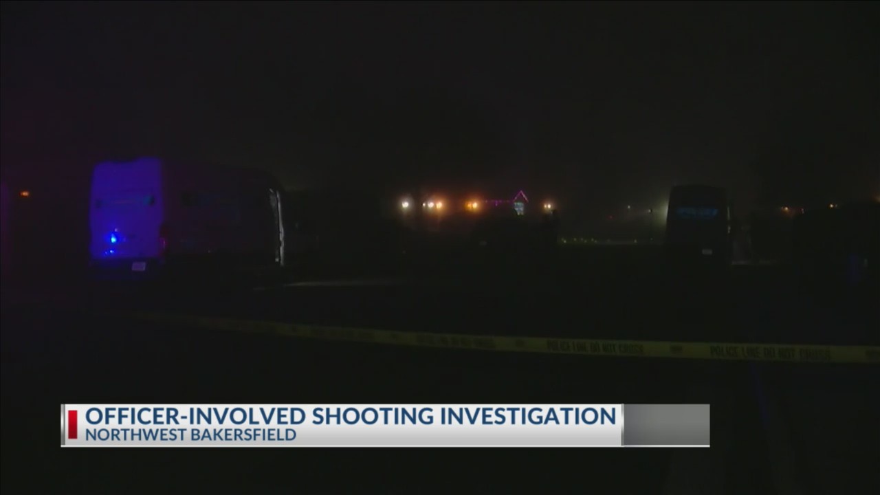 Officer-involved shooting investigation in northwest Bakersfield