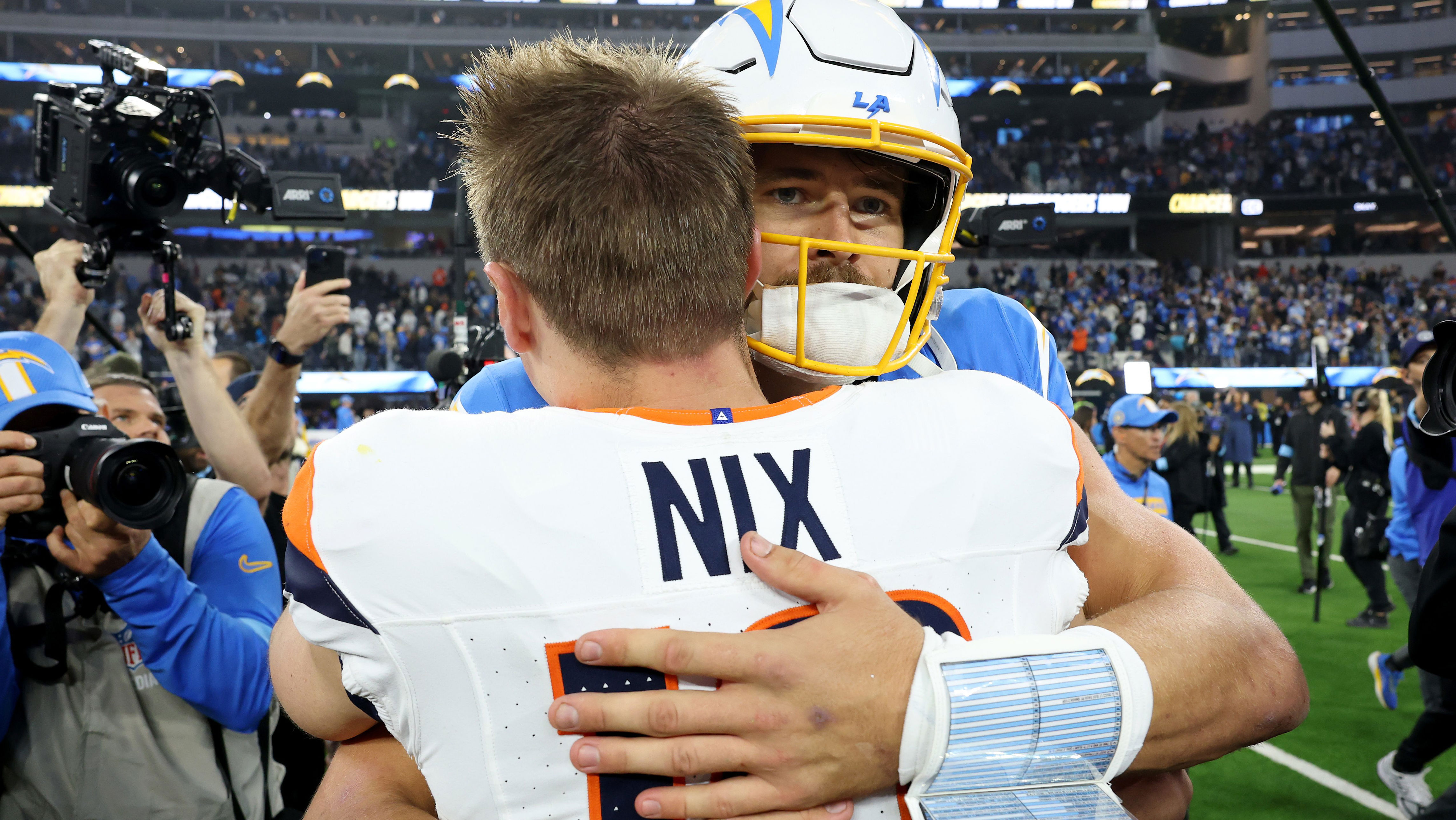 Bo Nix vs. Justin Herbert debate heats up before Week 18 showdown