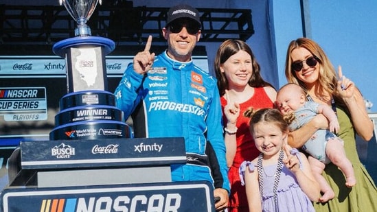 Who is Jordan Fish? 5 things to know about Denny Hamlin's fiancé and ...