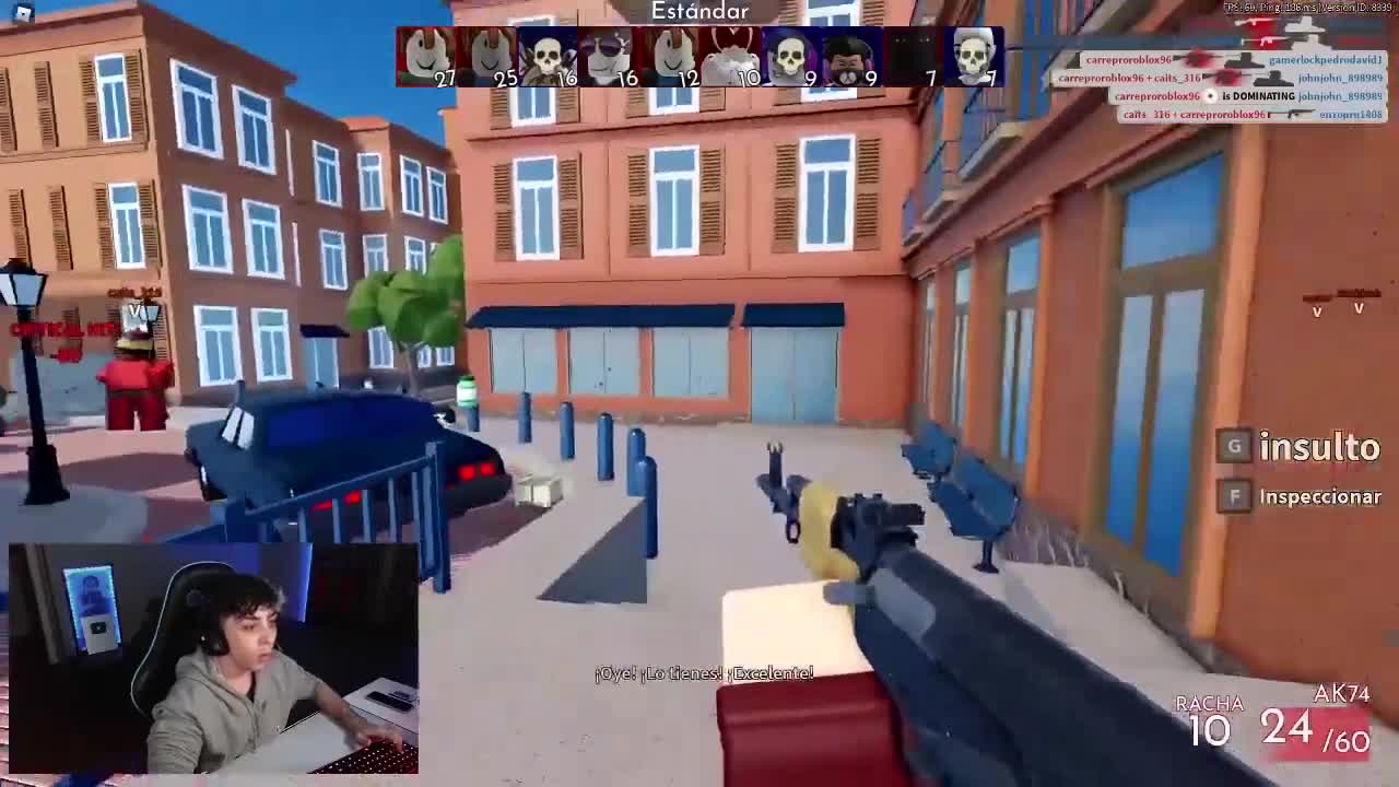 ¡Probando Arsenal en Roblox con mi amiga! Risas, sorpresas y camiseta ...