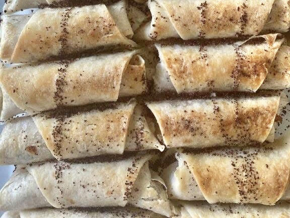Easy apple pie burritos