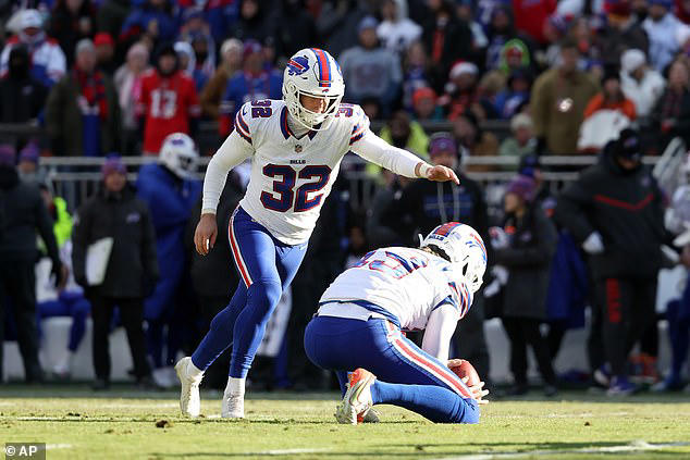 Bills ruthlessly release their kicker Michael Badgley after his mistake ...