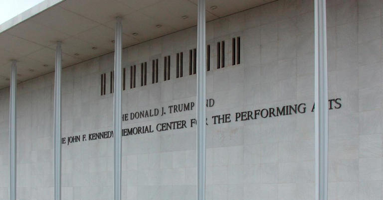According to one Trump-Kennedy Center website, you can catch the ...