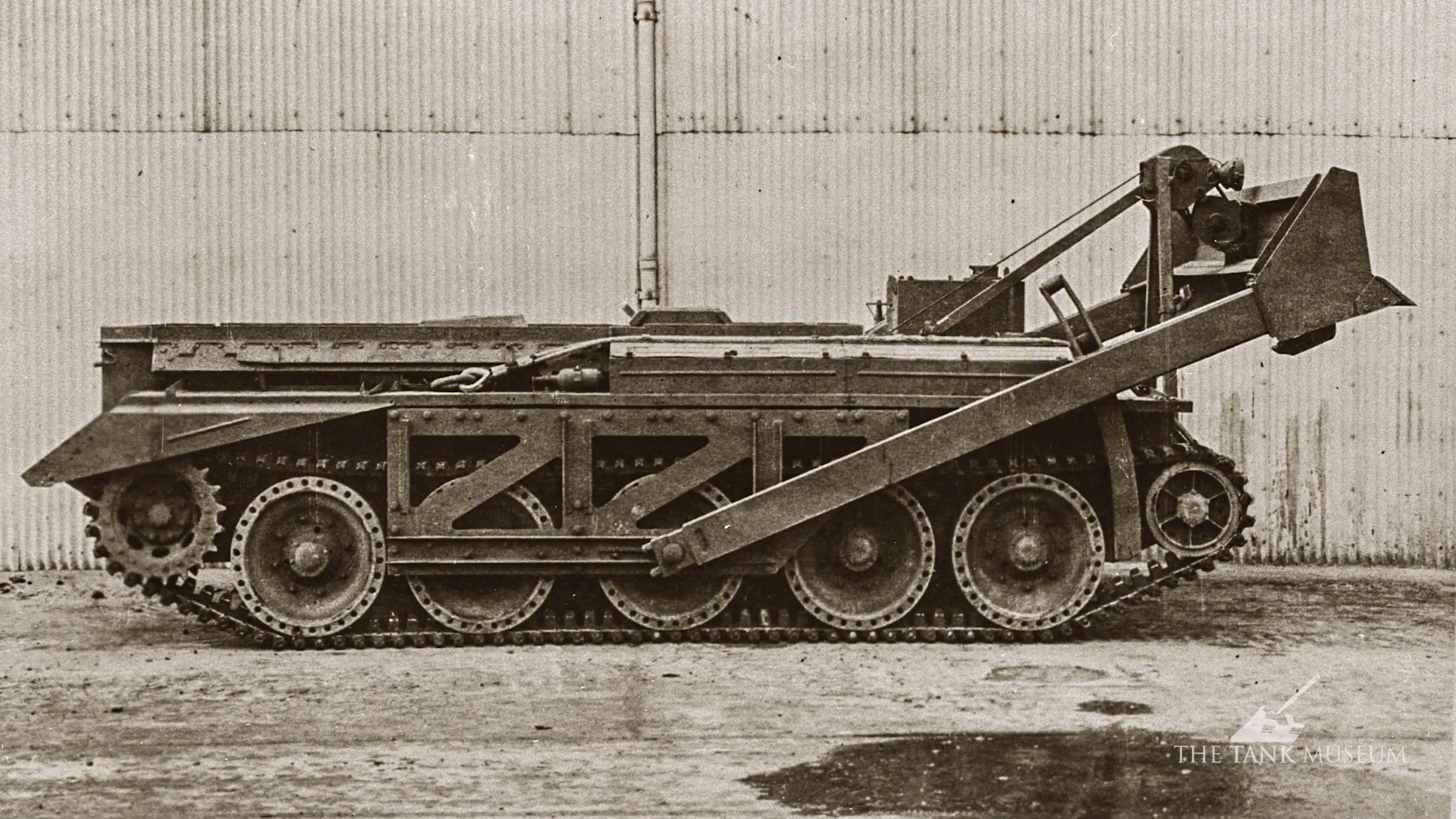 What happens when you replace tank gun with a giant blade